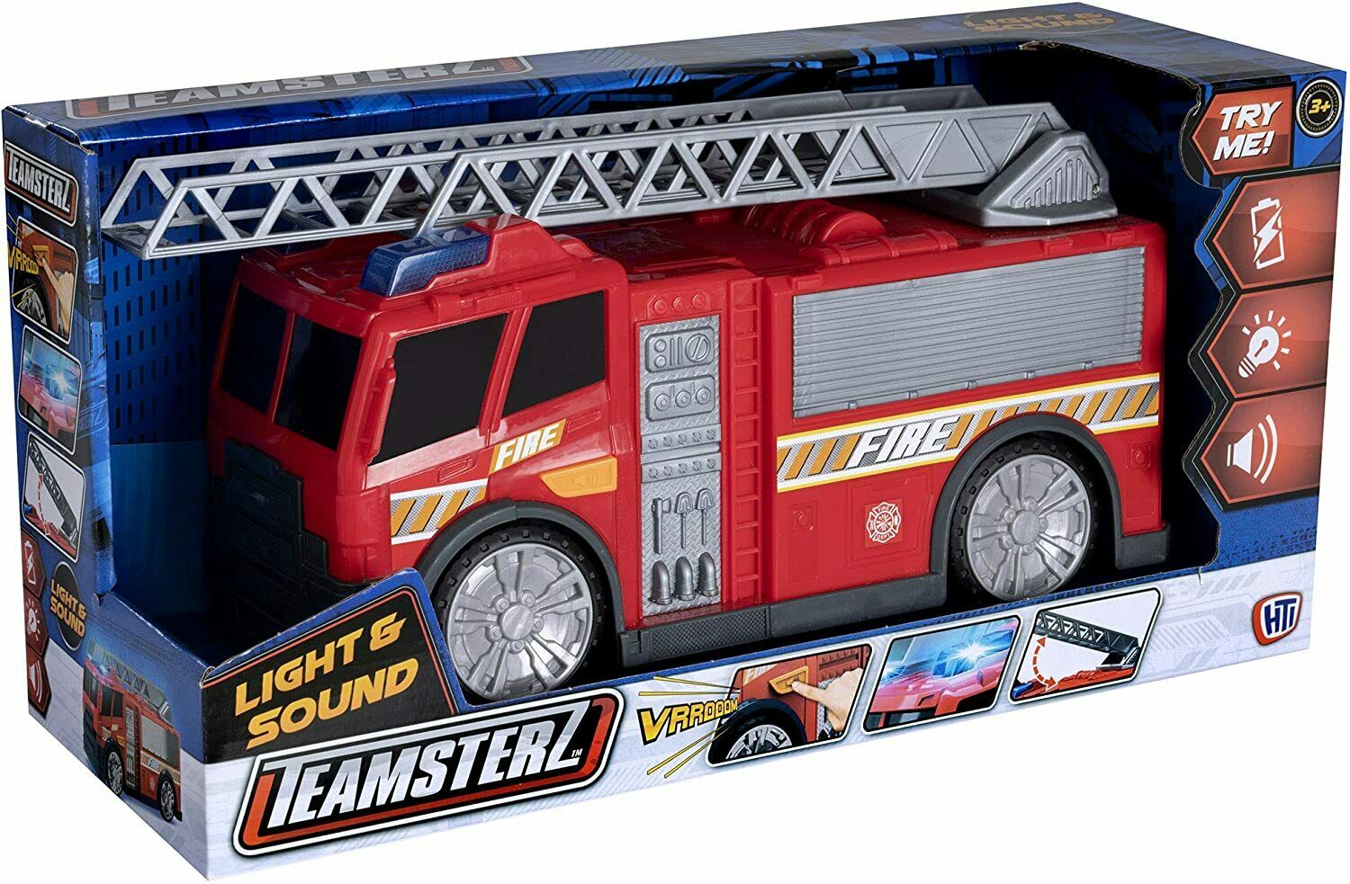 Teamsterz Lights And Sound DieCast Fire Engine Emergency Truck Vehicle ...